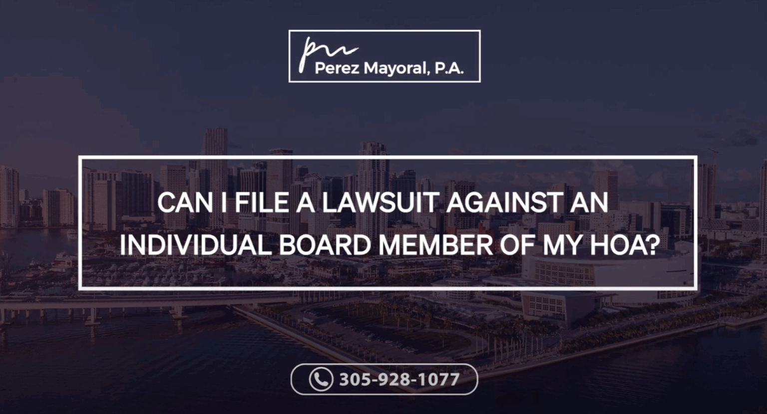 Sarasota HOA Lawyer | We Sue HOAs